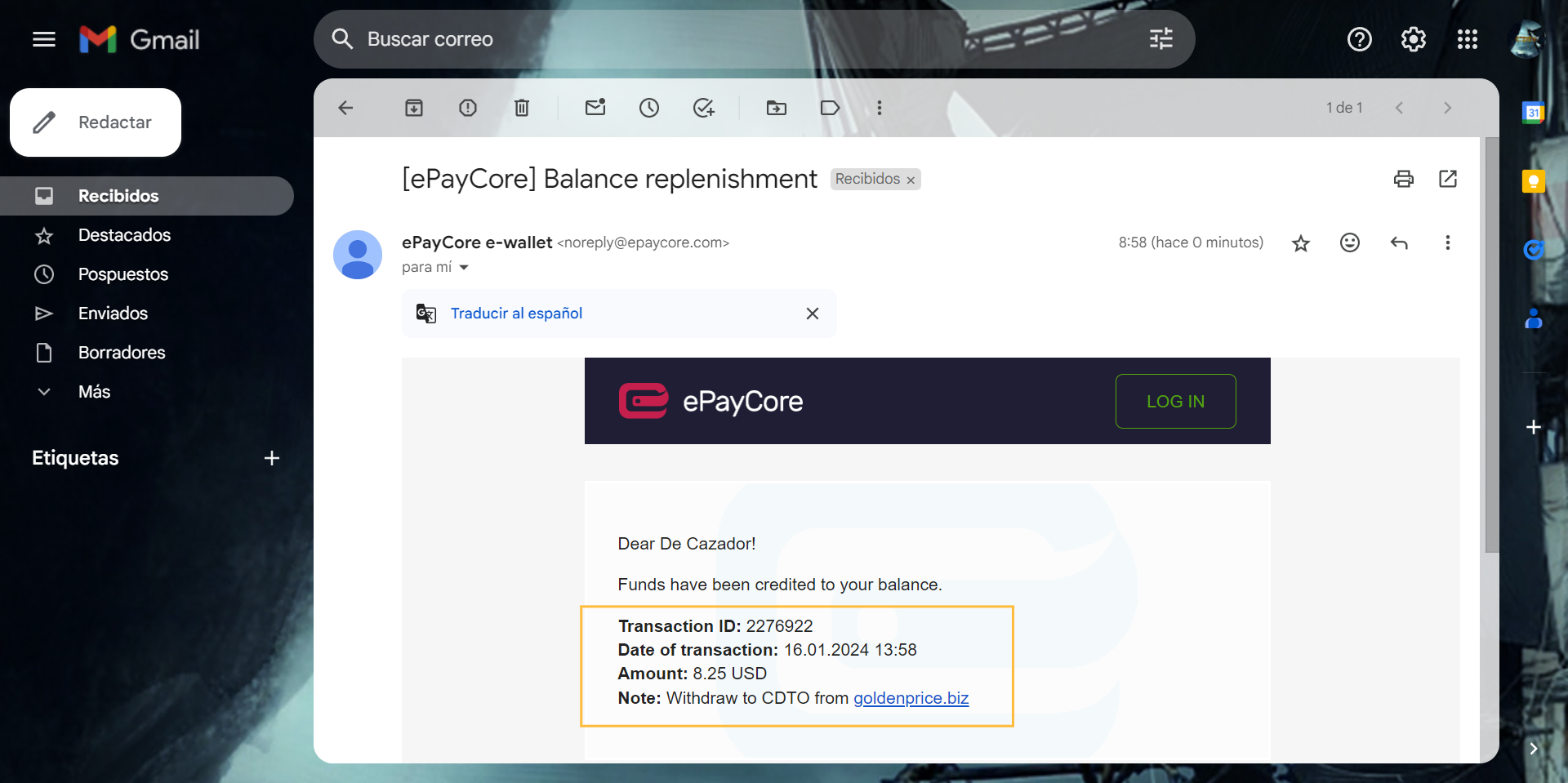 GOLDEN PRICE - Cazando Hyips